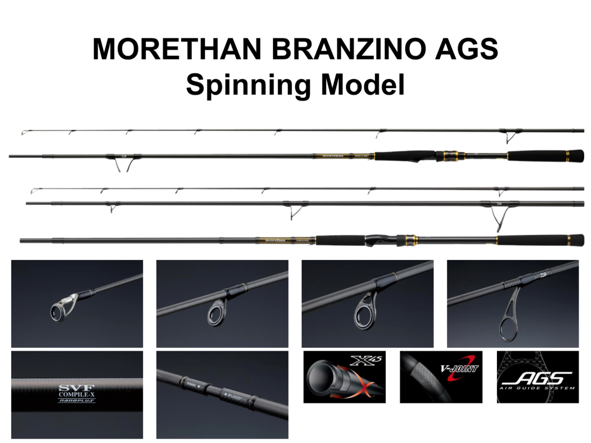 Canne Daiwa Morethan Branzino AGS
