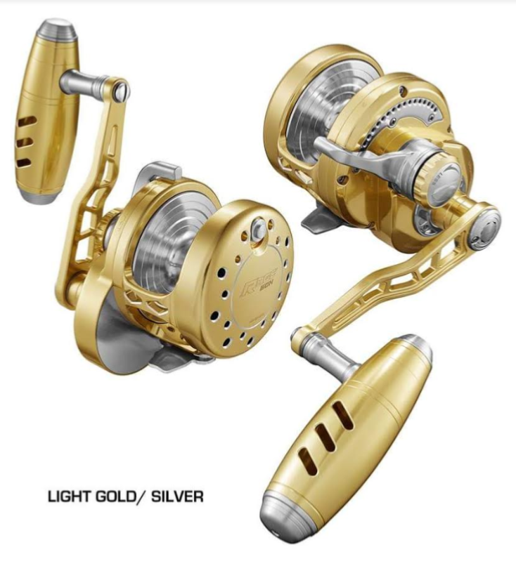 Moulinet Rage R60 Light-Gold/Silver Maxel - Best of Fishing